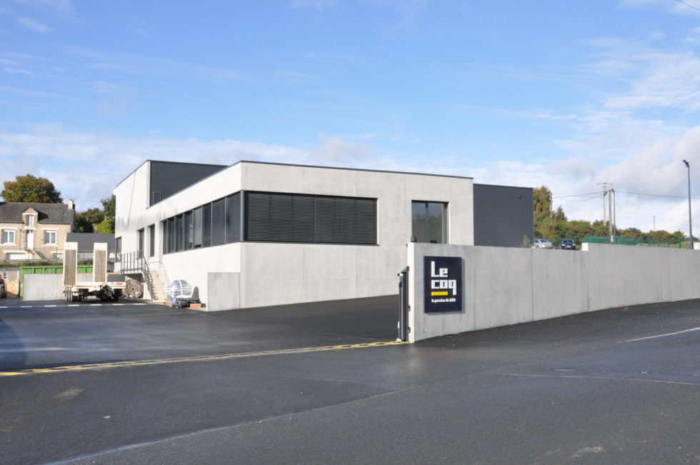 Construction d’un bâtiment de bureaux et de stockage à Plaintel ...